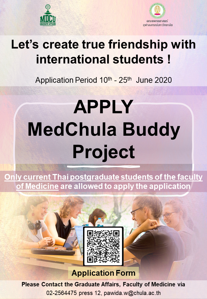 Faculty of Medicine at Chulalongkorn University » MedChula Buddy Project